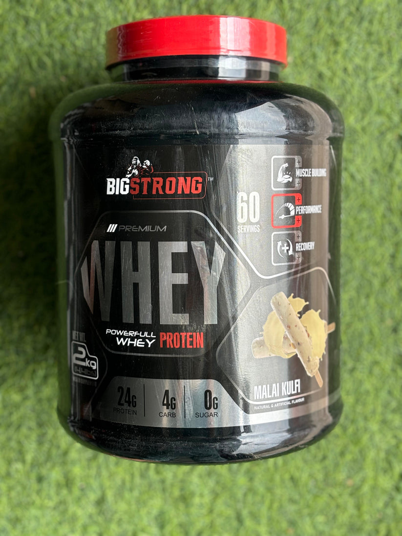 Big Strong Premium Whey Protein (2kg) – INSHAPESTACK